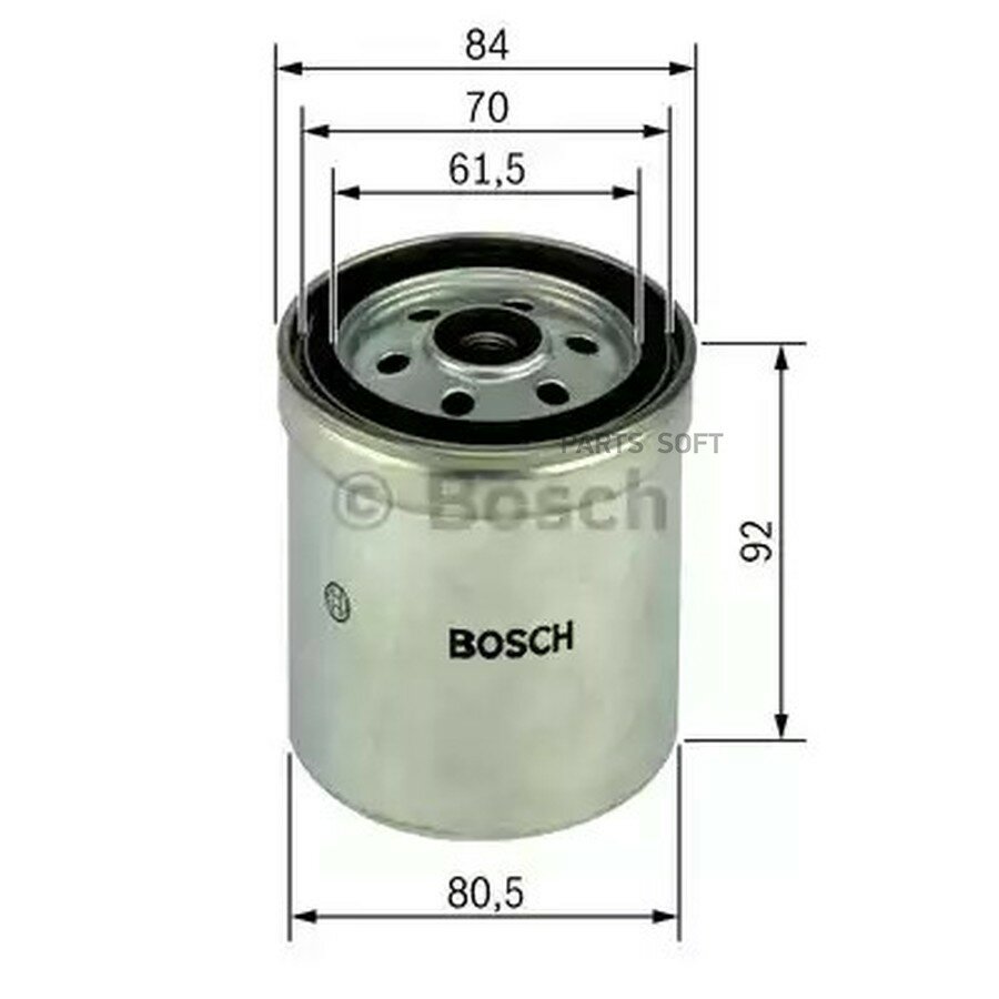 1457434153 (KC 22) MB 100 2.4D -96 от официального дистрибьютора, BOSCH, артикул 1457434153