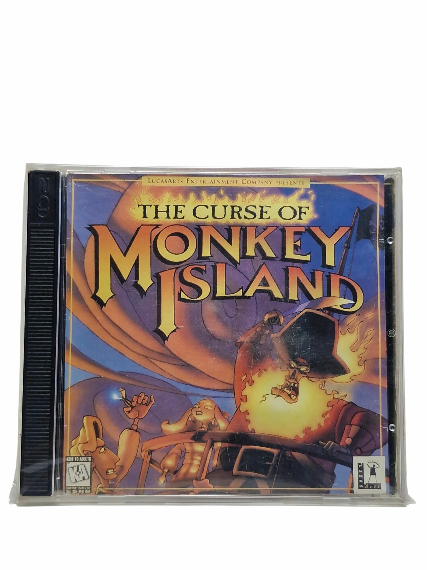 Игра для компьютера: The Curse Of Monkey Island pc диск