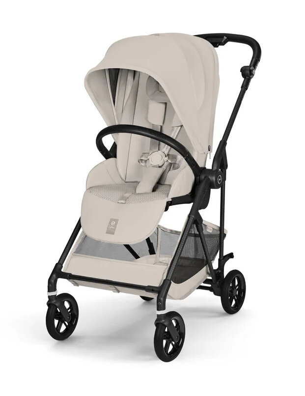 Прогулочная коляска Cybex Melio Carbon dune grey 2026
