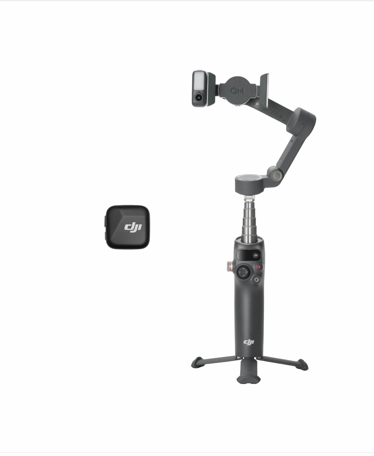 Комплект для слежения DJI Osmo Mobile 8 Premium (с дополнительным черным передатчиком) просто фантастический.