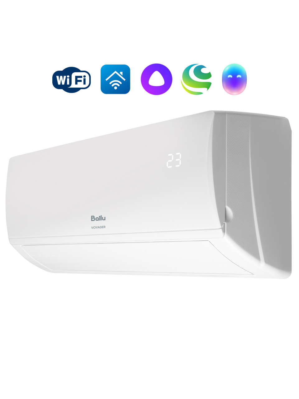 Сплит-система Ballu "Voyager" BSV-12HN8, охлаждение/обогрев, 35м², пульт, Wi-Fi (опция)