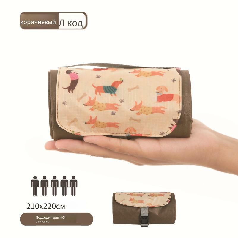 Коврик для пикника "Outdoor picnic mat", влагостойкий, с защитой от песка