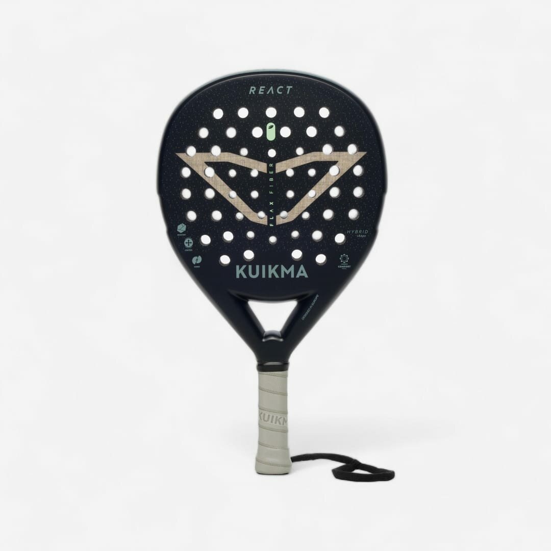 DECATHLON ракетка для падел-тенниса Decathlon Kuikma PR React, черный, белый