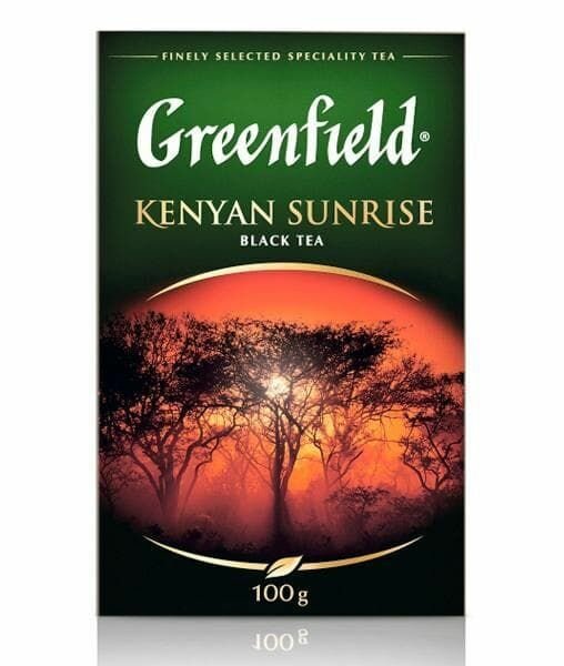 Greenfield Чай черный Kenyan Sunrise, 100 г