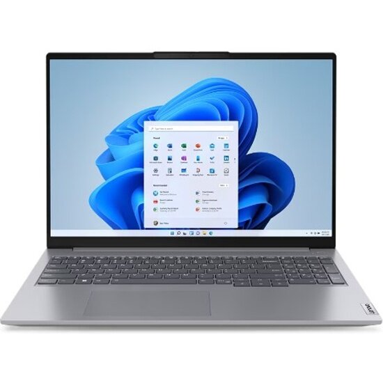 Ноутбук Lenovo ThinkBook 16 G6 ABP 16", IPS, AMD Ryzen 5 7430U 2.3ГГц, 6-ядерный, 8Гб DDR4, 512Гб SSD, AMD Radeon Graphics, без ОС, серый (21KKA0HFIN)