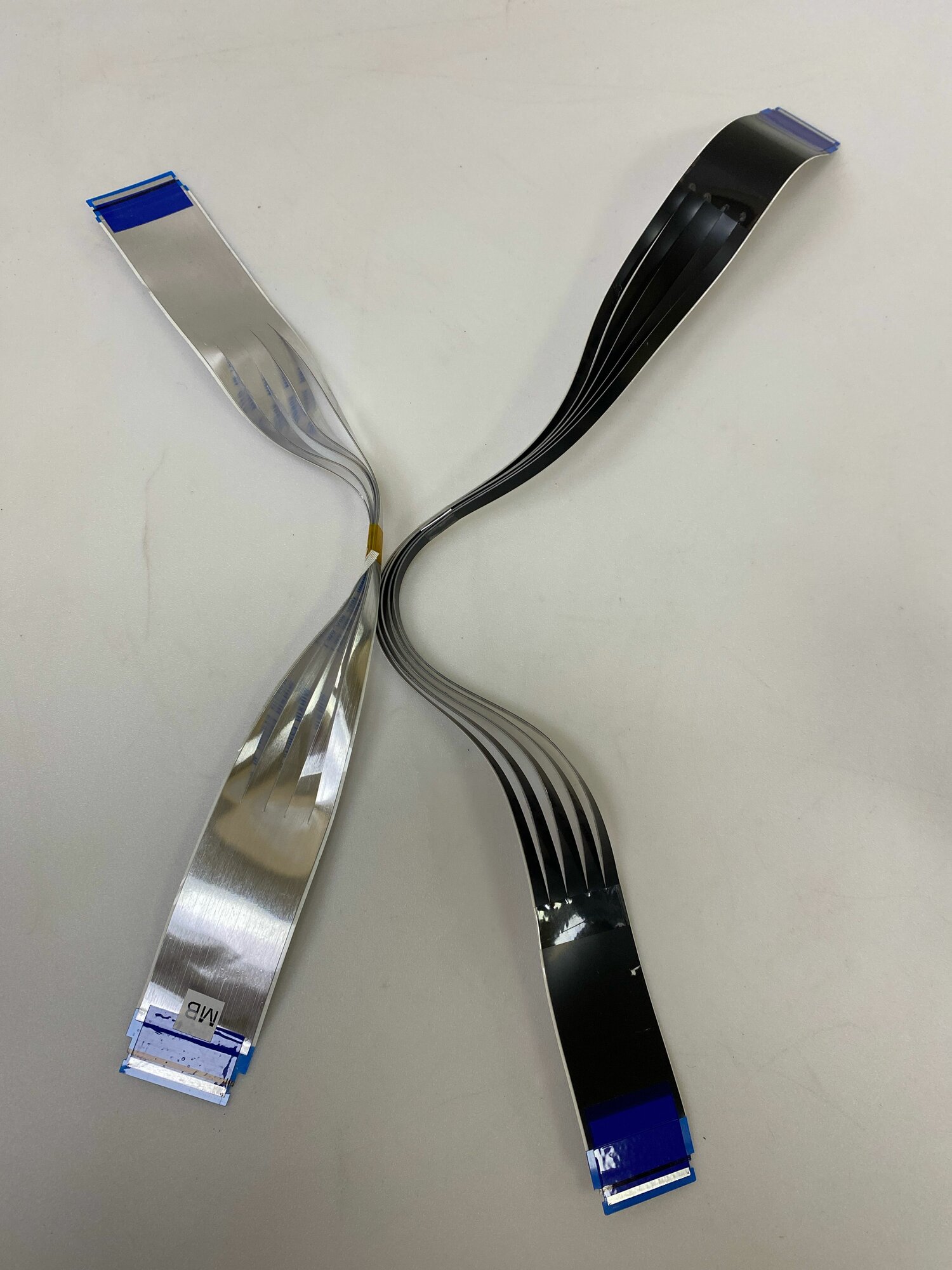 Шлейф T-Con - осн. плата комплект 2 шт (M004RG00R), для телевизора Philips 50PUS8729/60 P: V500DK4-Q01 rev. K7