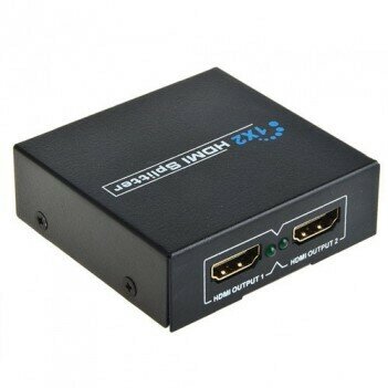 Разветвитель HDMI splitter 1x2 (Разветвление/деление и усиление HDMI-сигнала версия 1.4)