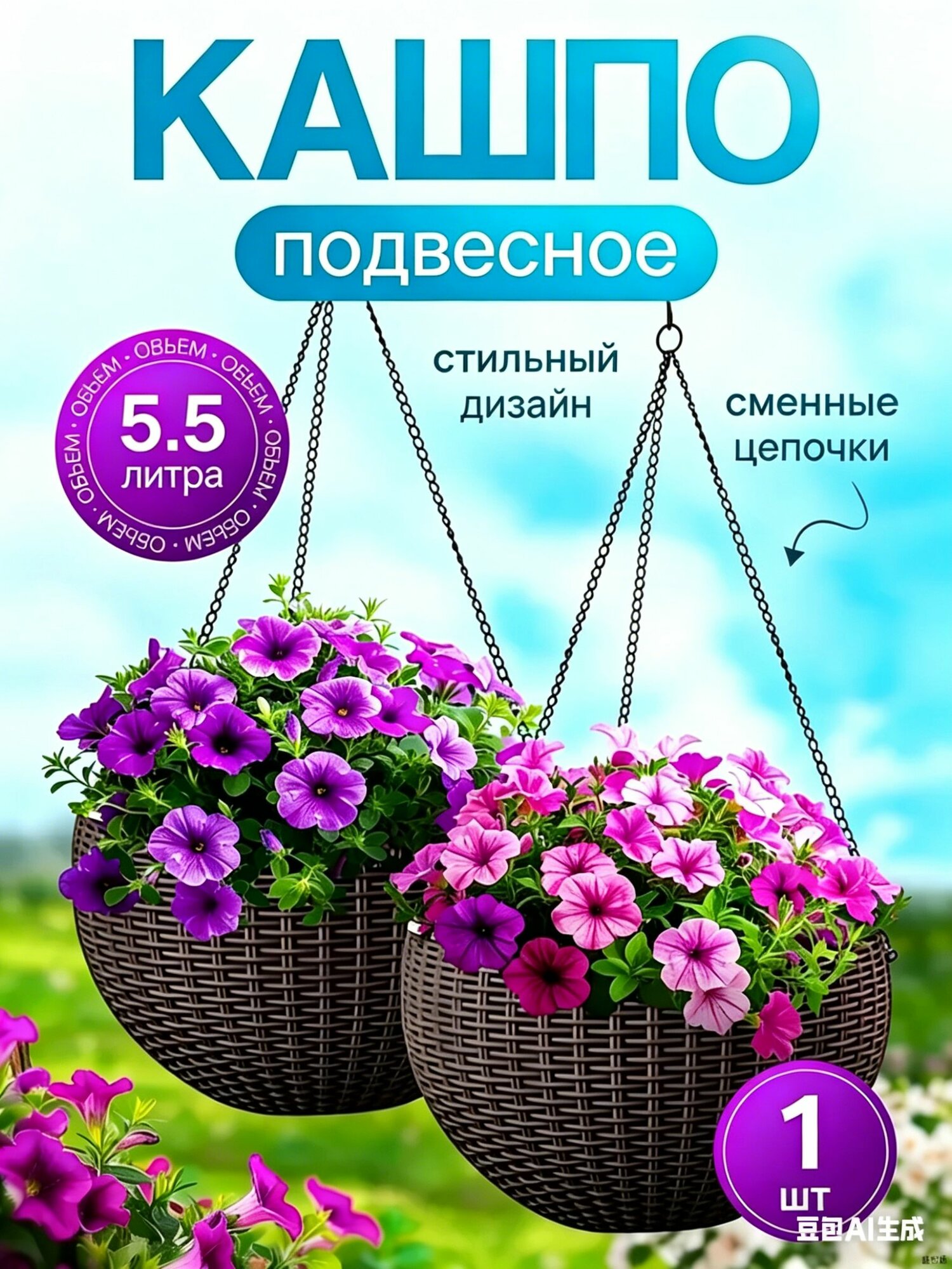 Клумба, 0.213х0.213 м