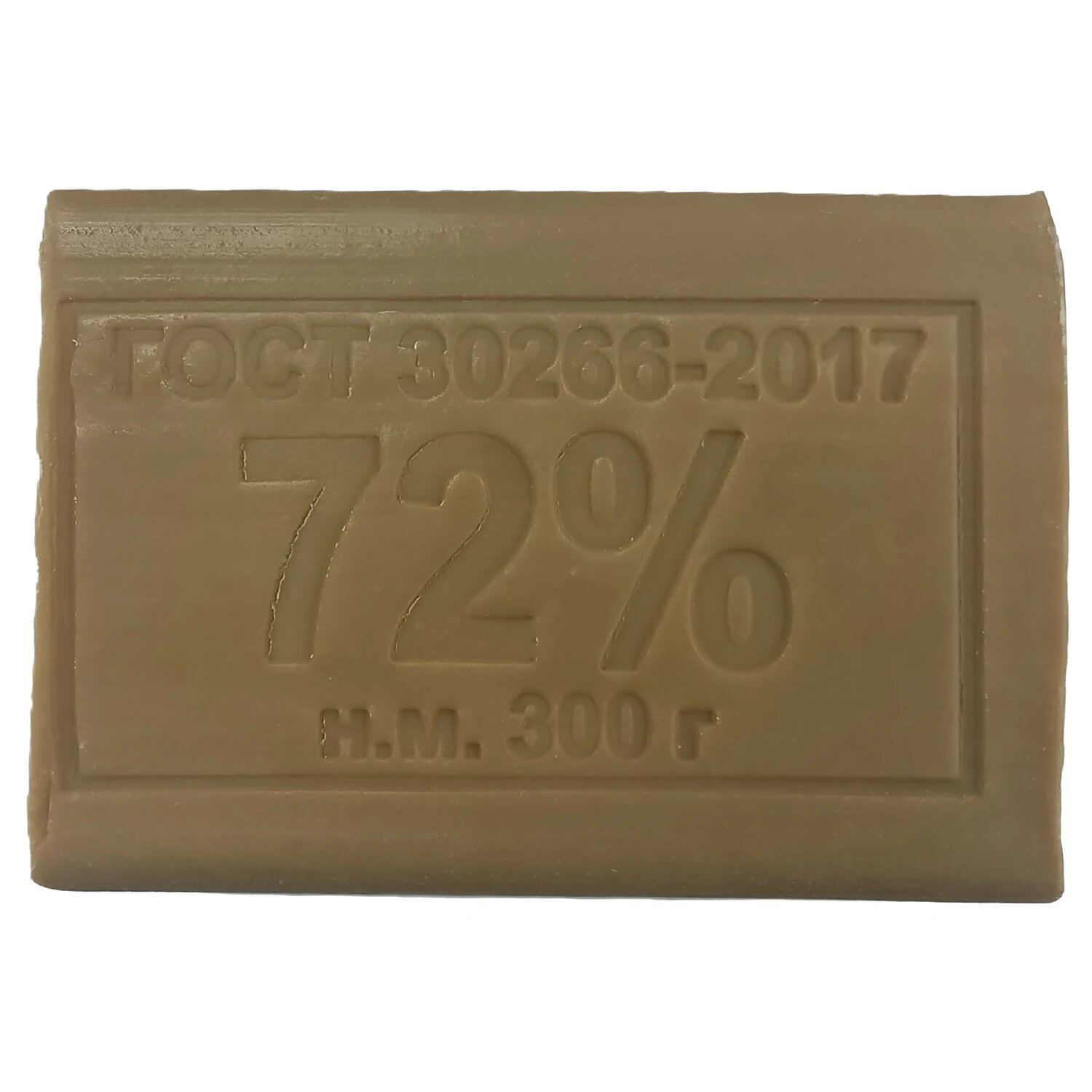 Комплектация 8 шт. Мыло хозяйственное 72% 300 г (Меридиан), без упаковки, минпромторг