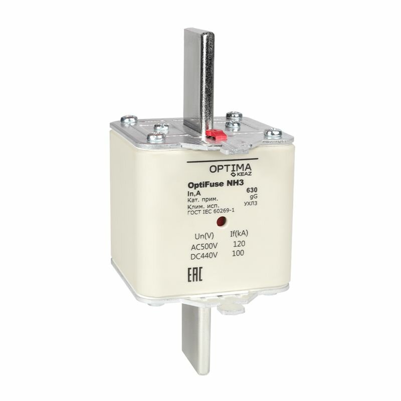 Вставка плавкая OptiFuse NH3-400-gG-УХЛ3 КЭАЗ 374958