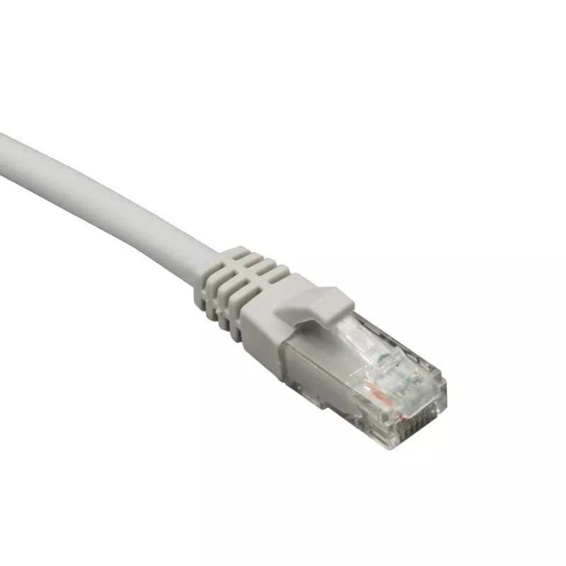 Патч-корд 2м UTP 6 4х2 24AWG (7х0.2мм) Cu LSZH сер. SUPRLAN 10-0168