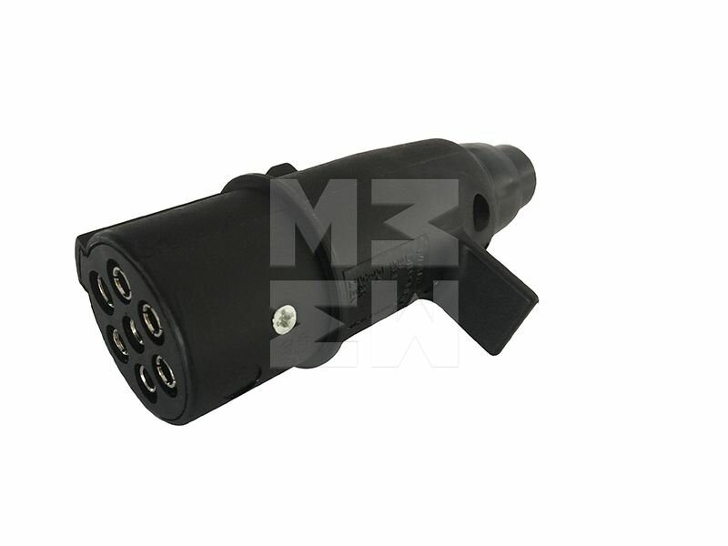 Штекер 7 полюсов тип N ISO 1185 пластиковый корпус винтовой зажим Marshall M7341001