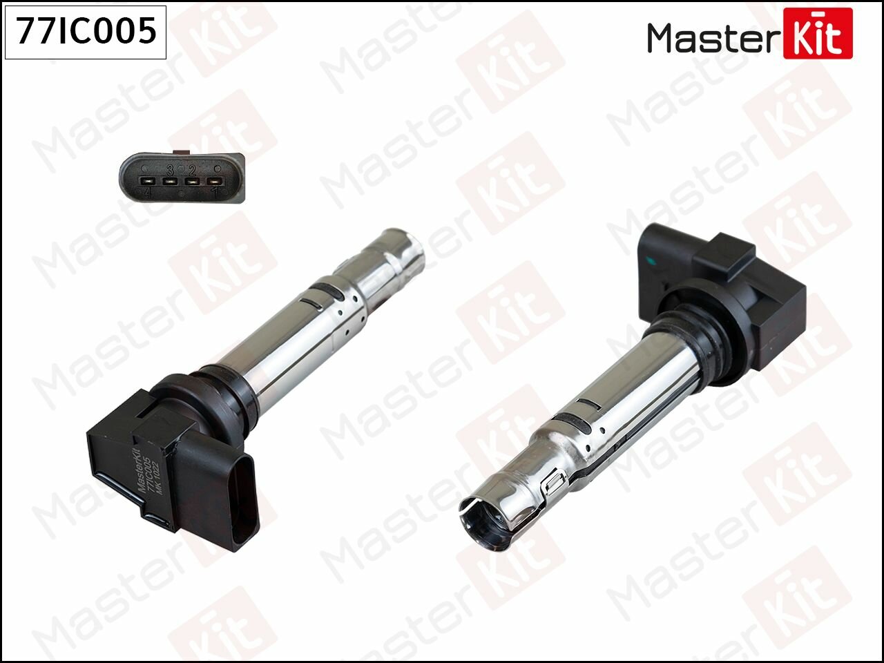 Катушка зажигания AUDI VW 1.4TSi 1.6 06- MASTERKIT 77IC005