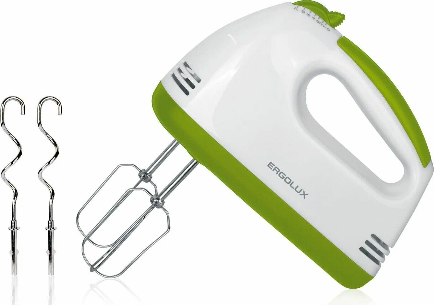 Миксер Ergolux ELX-EM03-C34 ручной бело-салатовый