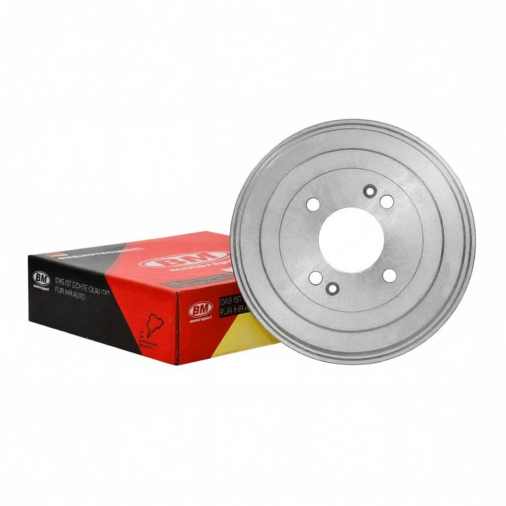 Барабан тормозной задний HYUNDAI/KIA ACCENT III 05-10, RIO II 05- DR 8236 BM-Motorsport арт. DR8236