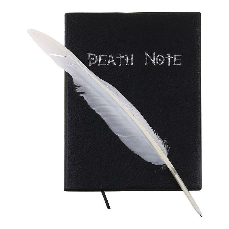 Тетрадь и перьевая ручка «Death Note», Черный