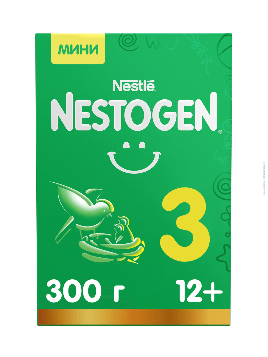 Молочко детское Nestogen 3, с 12 месяцев, 300 г