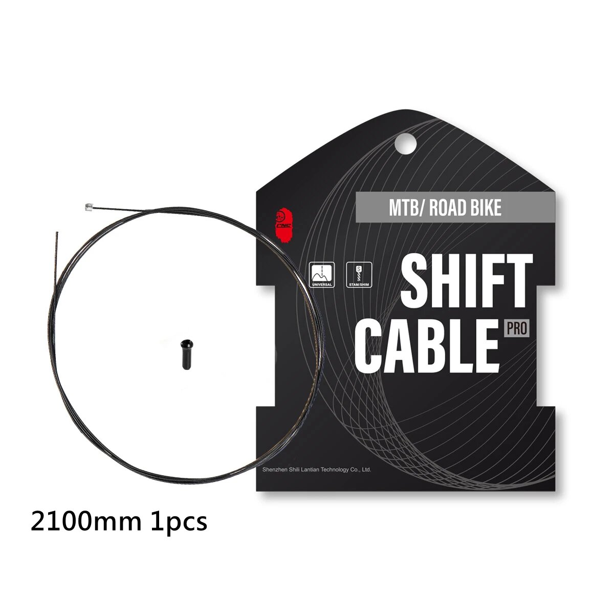 CNC Тефлоновые тросы переключения передач для велосипеда 2.1m x 1pcs