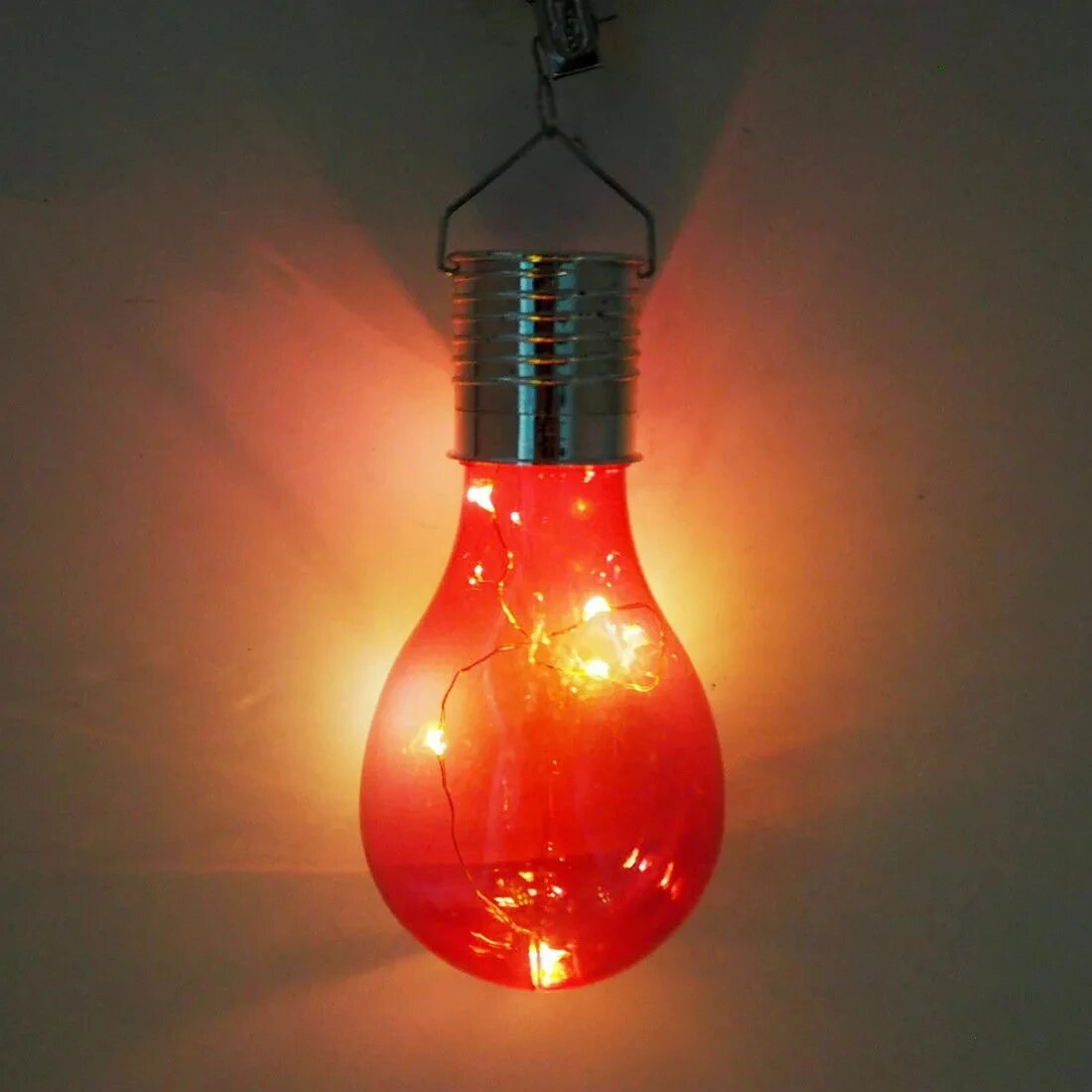 5 LED солнечных ламп Red Shell