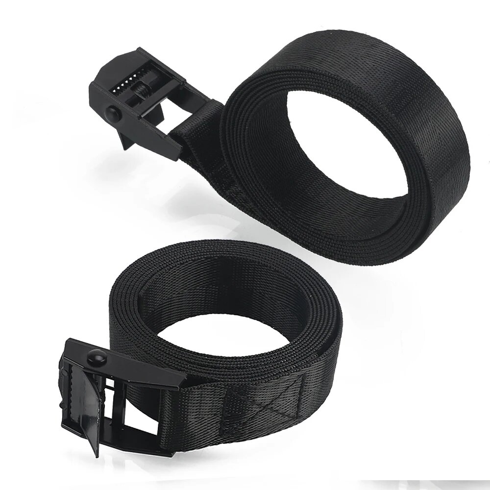 Черный ремень с застежкой, 2 Tightening strap