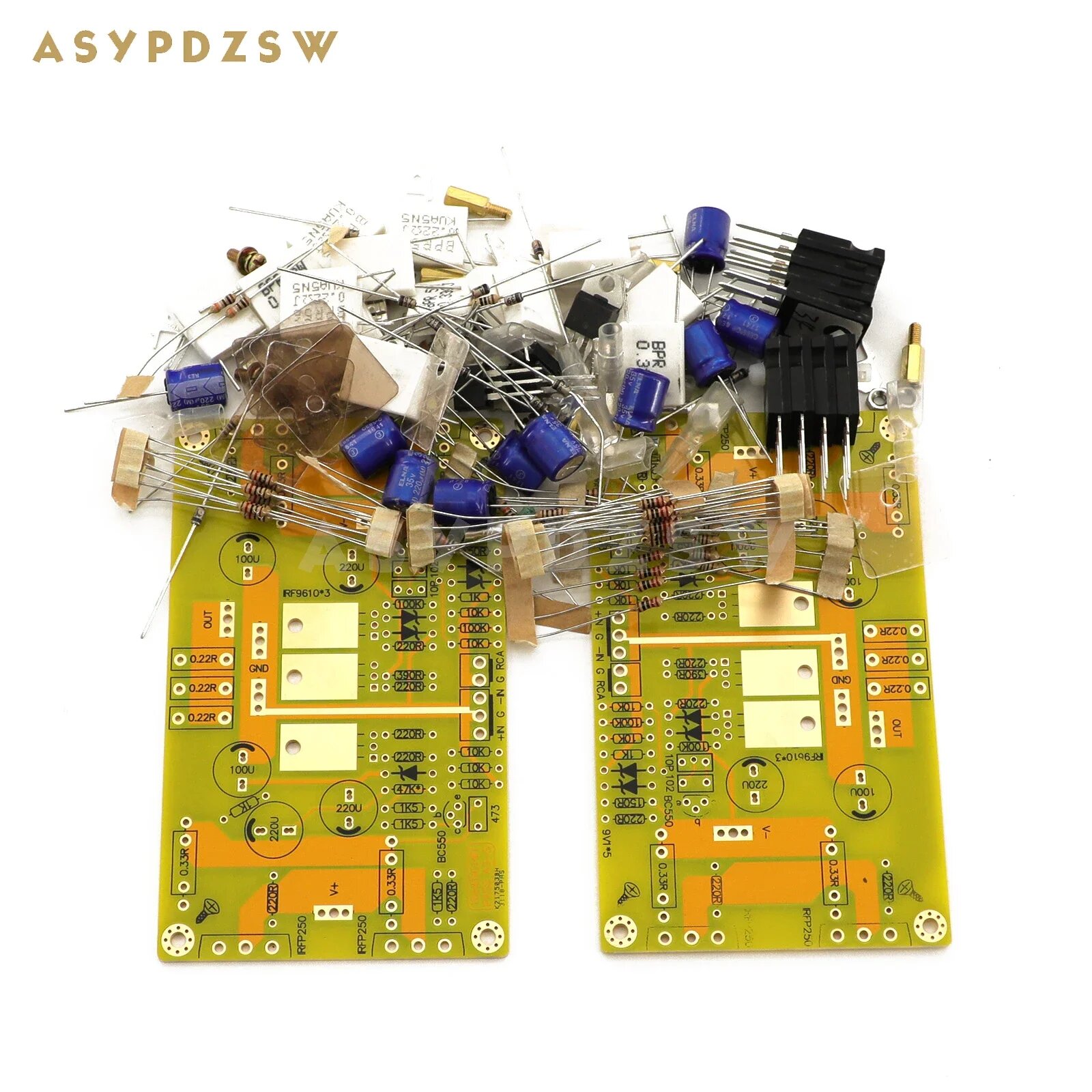 ASYPDZSW HIFI YS-A3 Усилитель мощности Class A DIY Kit