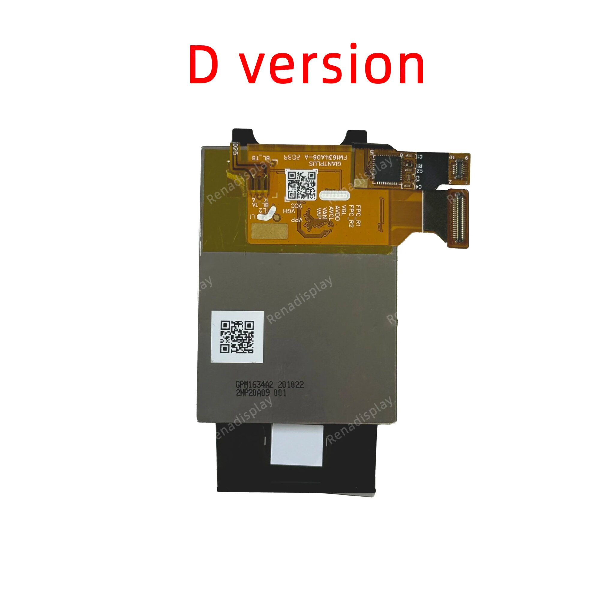 Сенсорный экран BMW ключ D Version FM1634A01-G