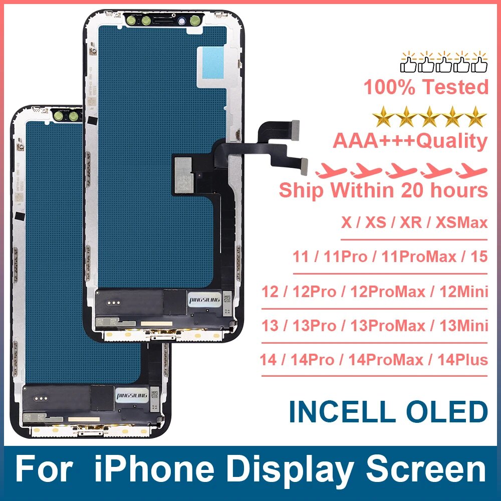 Дисплей в сборе INCELL для iPhone XS Max