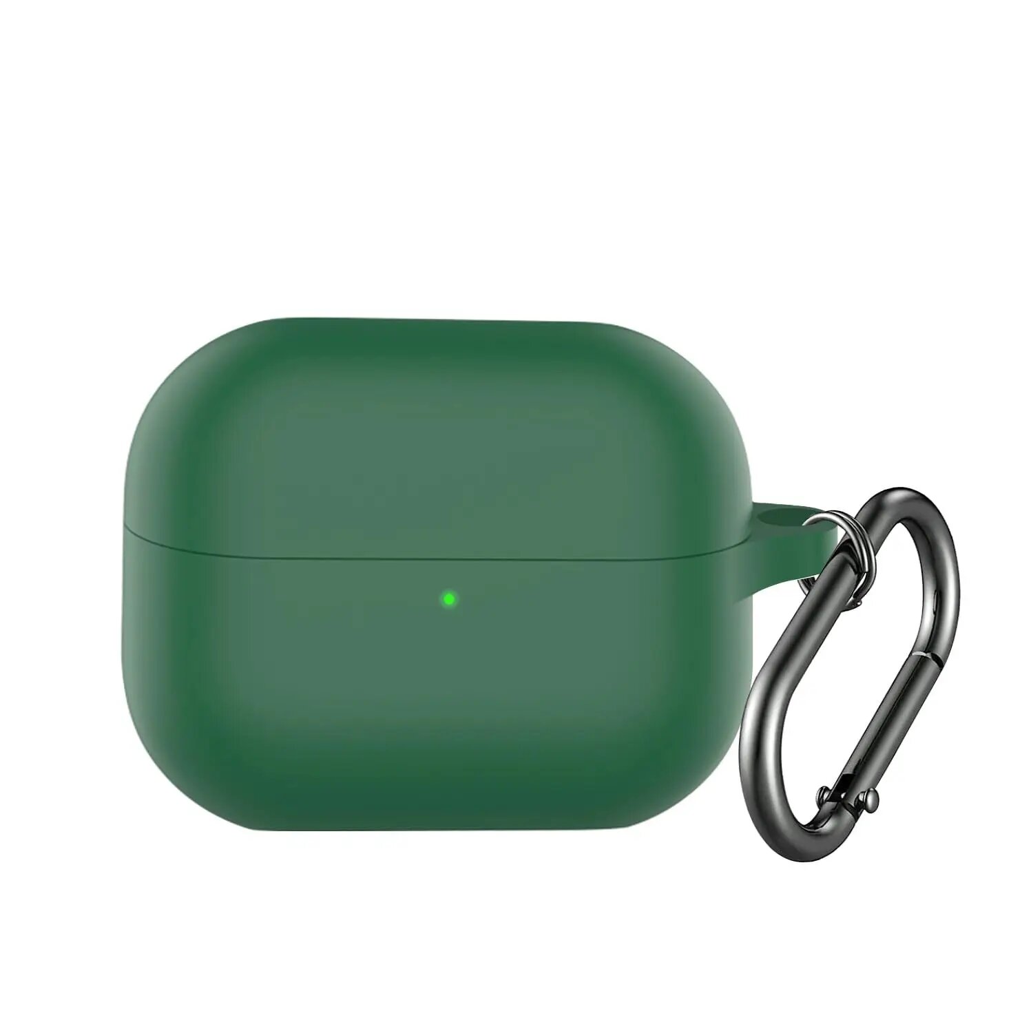 Силиконовый чехол для AirPods 3, изумрудный