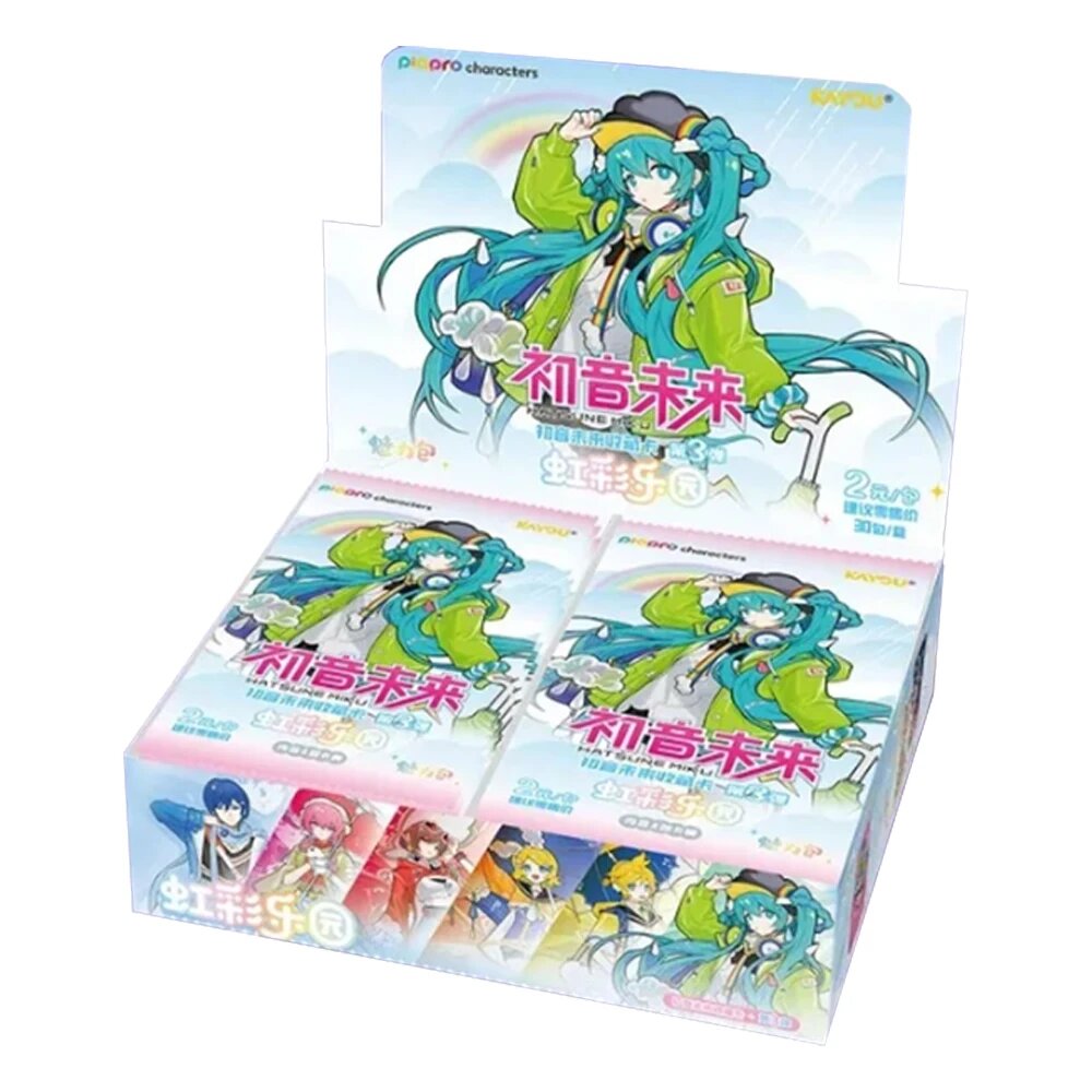 Коллекционная карта KAYOU Hatsune Miku 30 packs per box