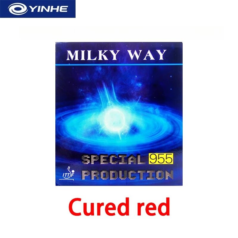 Накладка для настольного тенниса YINHE Milky Way 955, cured-red