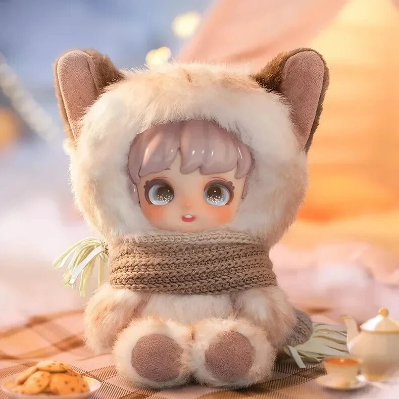 Кукла Miana Open-Kitty, бежевая