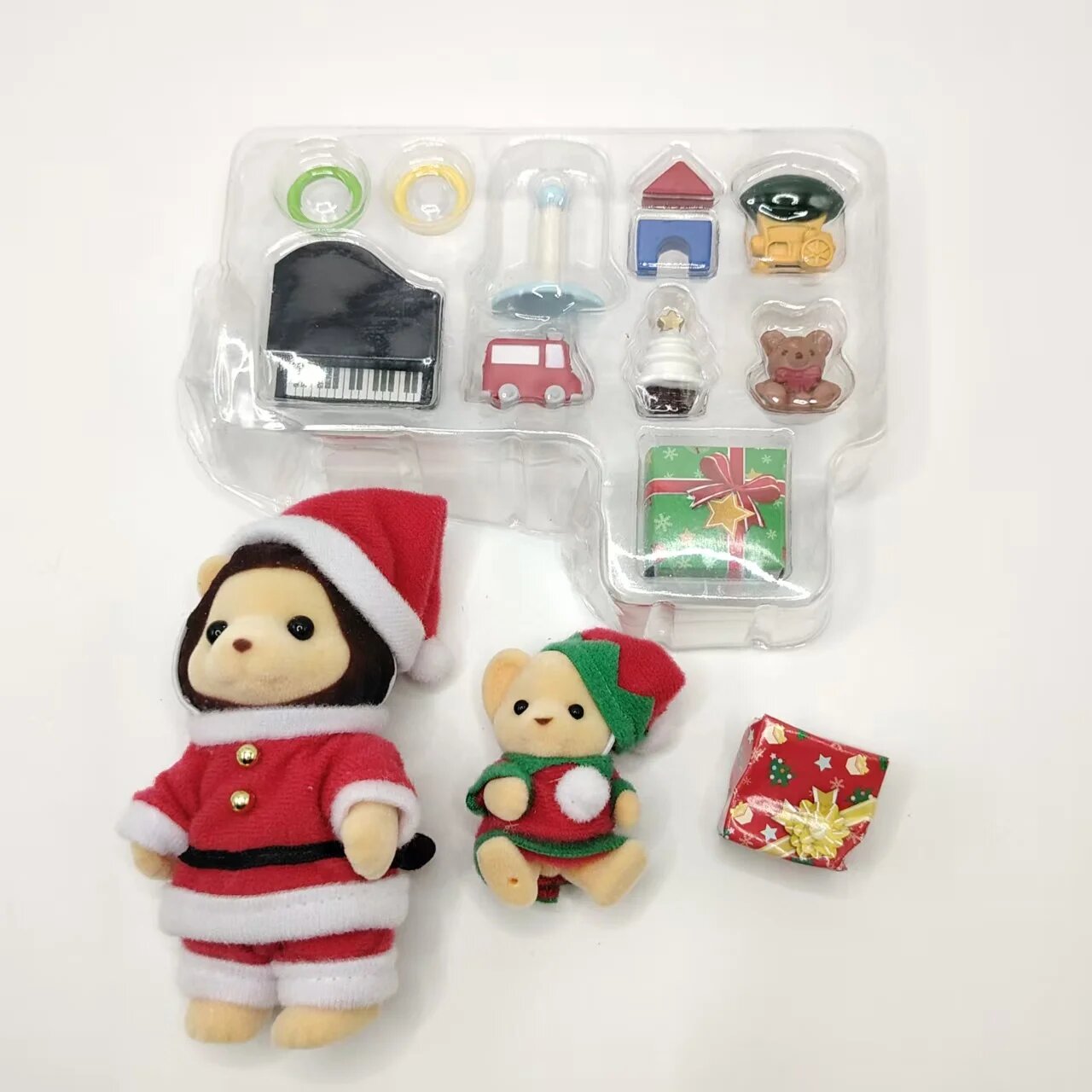 Calico Critters Рождественский набор для кукольного домика, Lion set