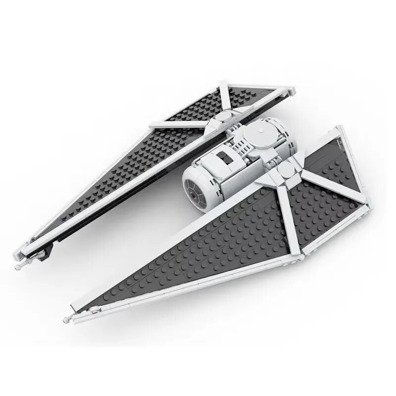 Новый 310 шт, звезда битвы, фильм MOC TIED Striker, модель космического истребителя, творческие идеи «сделай сам», детская игрушка в сборе, головоломка, подарок на день рождения