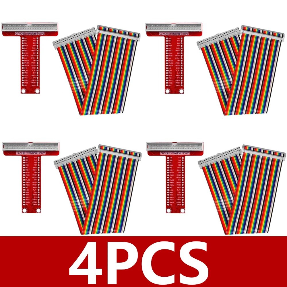 EGBO Адаптер расширения GPIO для Raspberry Pi 3 2 4PCS 1set