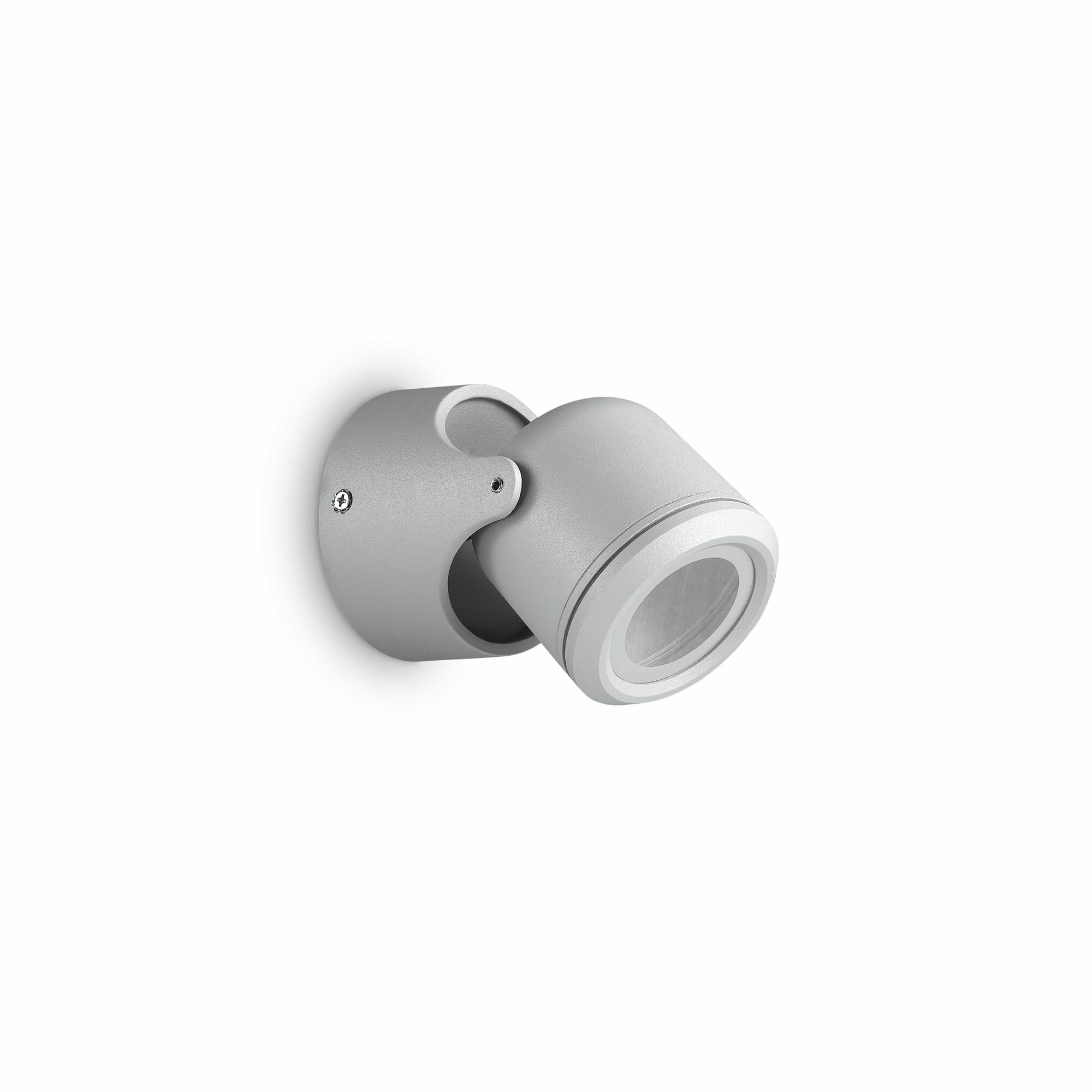 Светильник уличный настенный ideal lux Xeno AP1 макс.1х28Вт IP44 GU10 230В Серый Алюминий/Стекло Без лампы 129471.