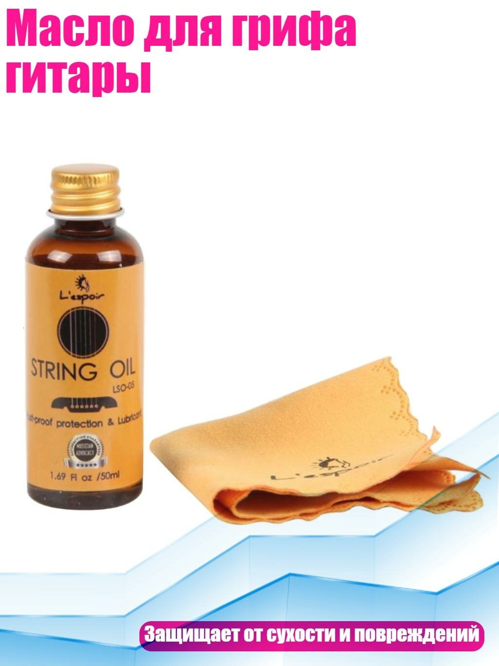 Масло для грифа гитары