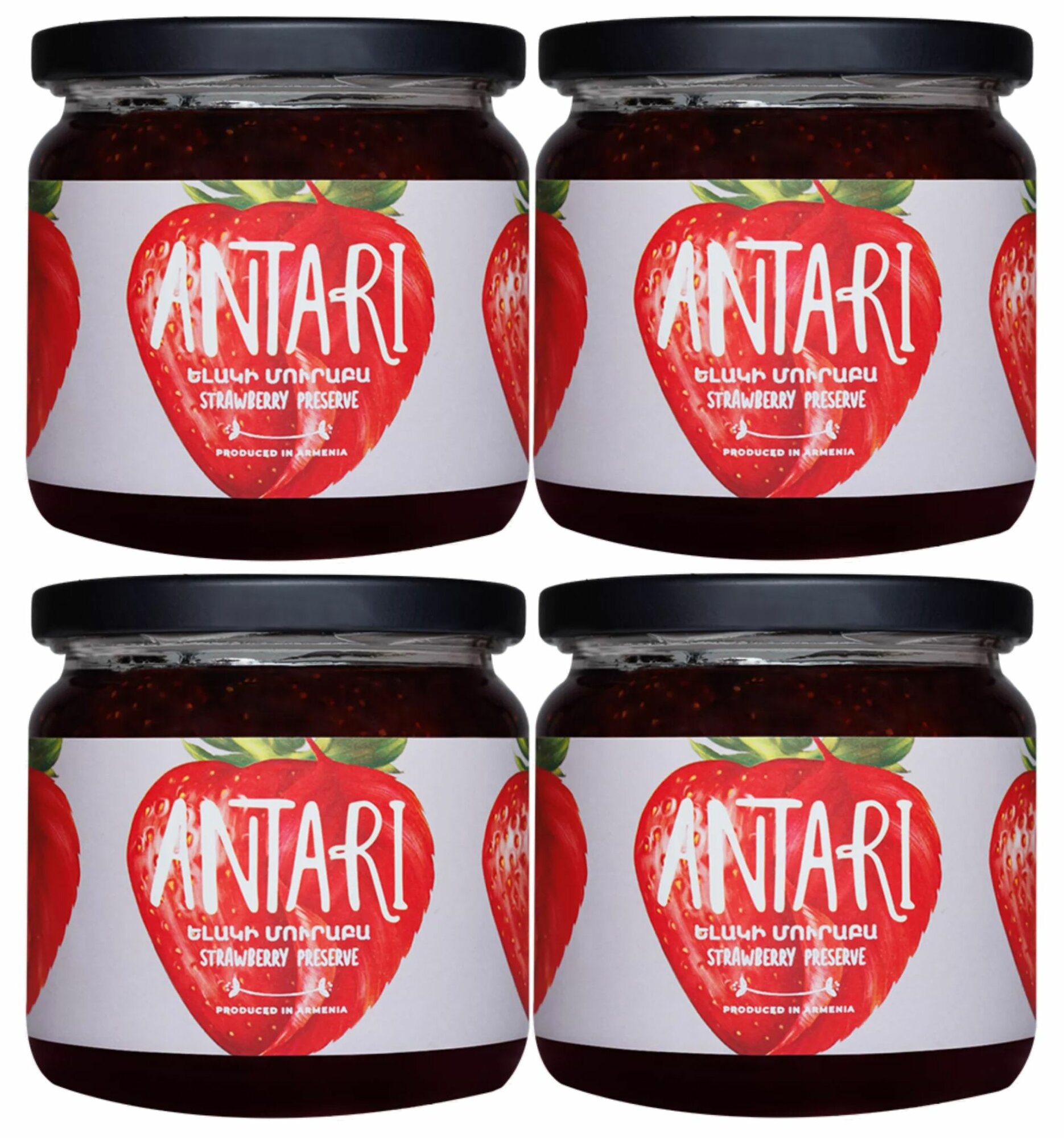Варенье из клубники "от Мартина" (Antari), 440г х 4шт