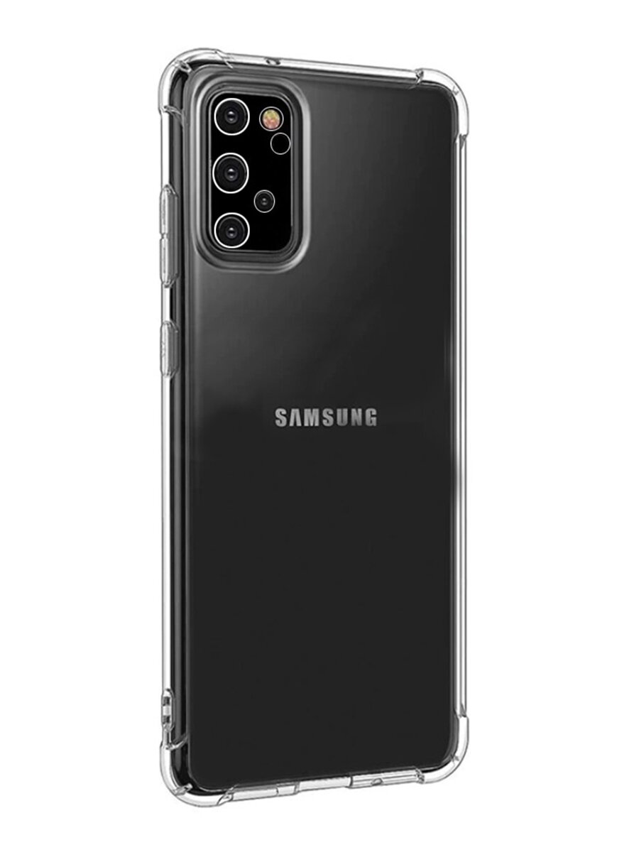 Чехол на Samsung Galaxy S10 Lite / M80S/ A91 (Самсунг с 10 лайт, Самсунг галакси с10 лайт) противоударный силиконовый с защитой камеры "Антишок"
