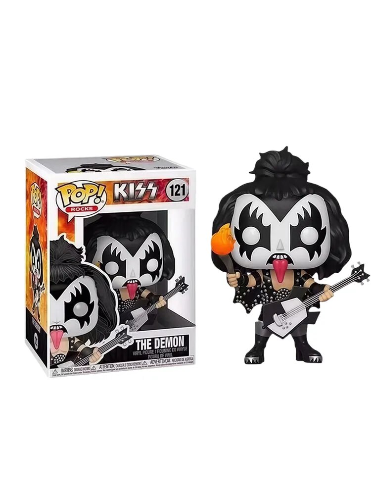 Фигурка Funko Pop! The Demon 121 Kiss Джин Симмонс Демон из группы Кисс