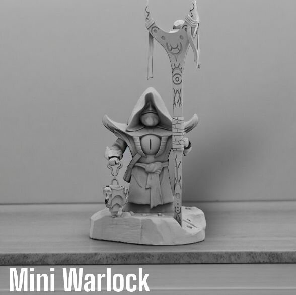 Модель Mini Warlock, дота — фото 1