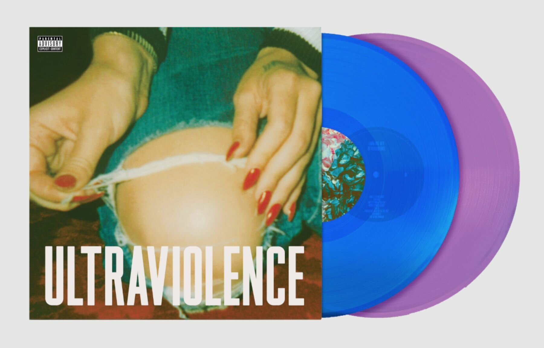 Lana Del Rey - Ultraviolence (Alternate Cover Blue and Violet Limited) Синяя и Фиолетовая Виниловая Пластинка с Альтернативной Обложкой