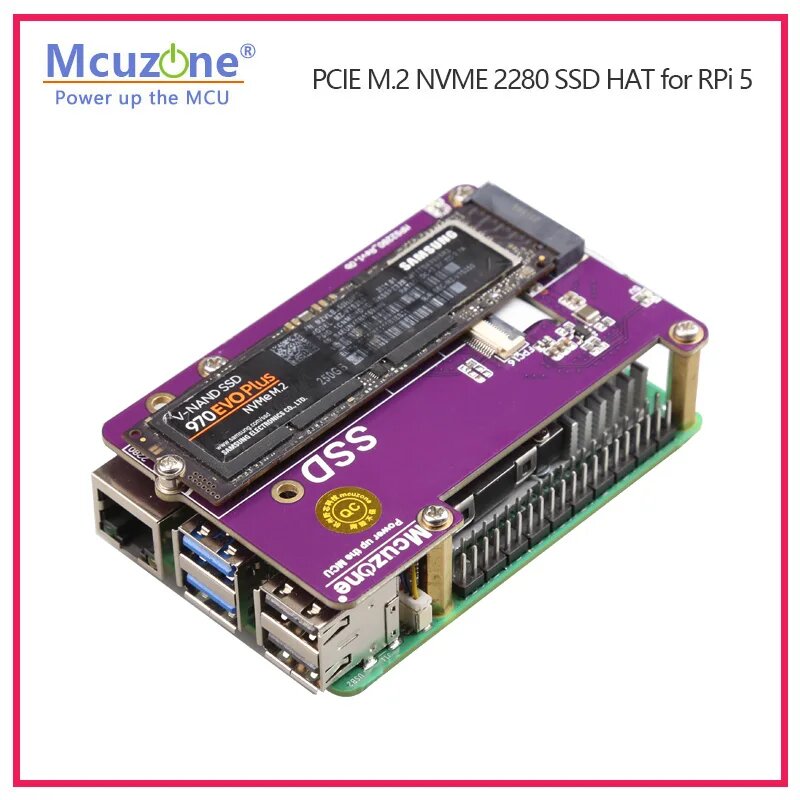 PCIe to NVMe SSD Board MPS2280, only board — фото 1