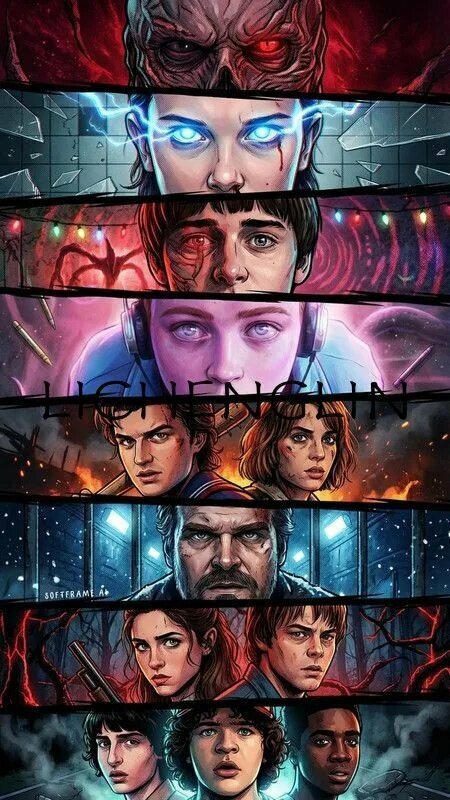 Головоломка 1000 деталей, Деревянные пазлы, подарочная упаковка, Stranger Things, странные вещи,75x50cm, продвинутый уровень сборки 5-10 часов, идеальный выбор для развлечений в помещении