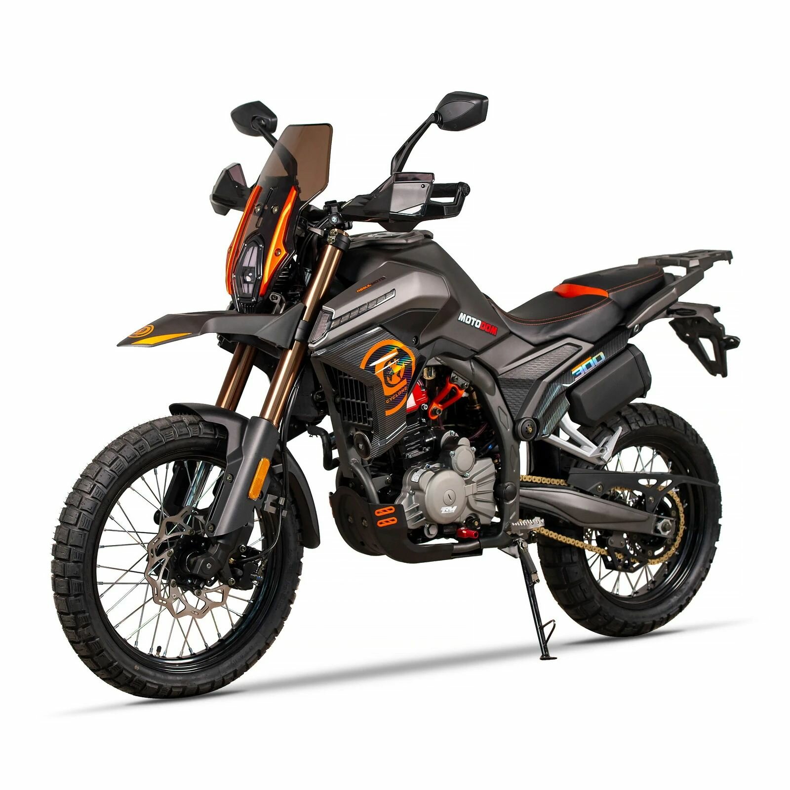Мотоцикл Regulmoto Cyclone_черный (с ПТС в заводской упаковке)