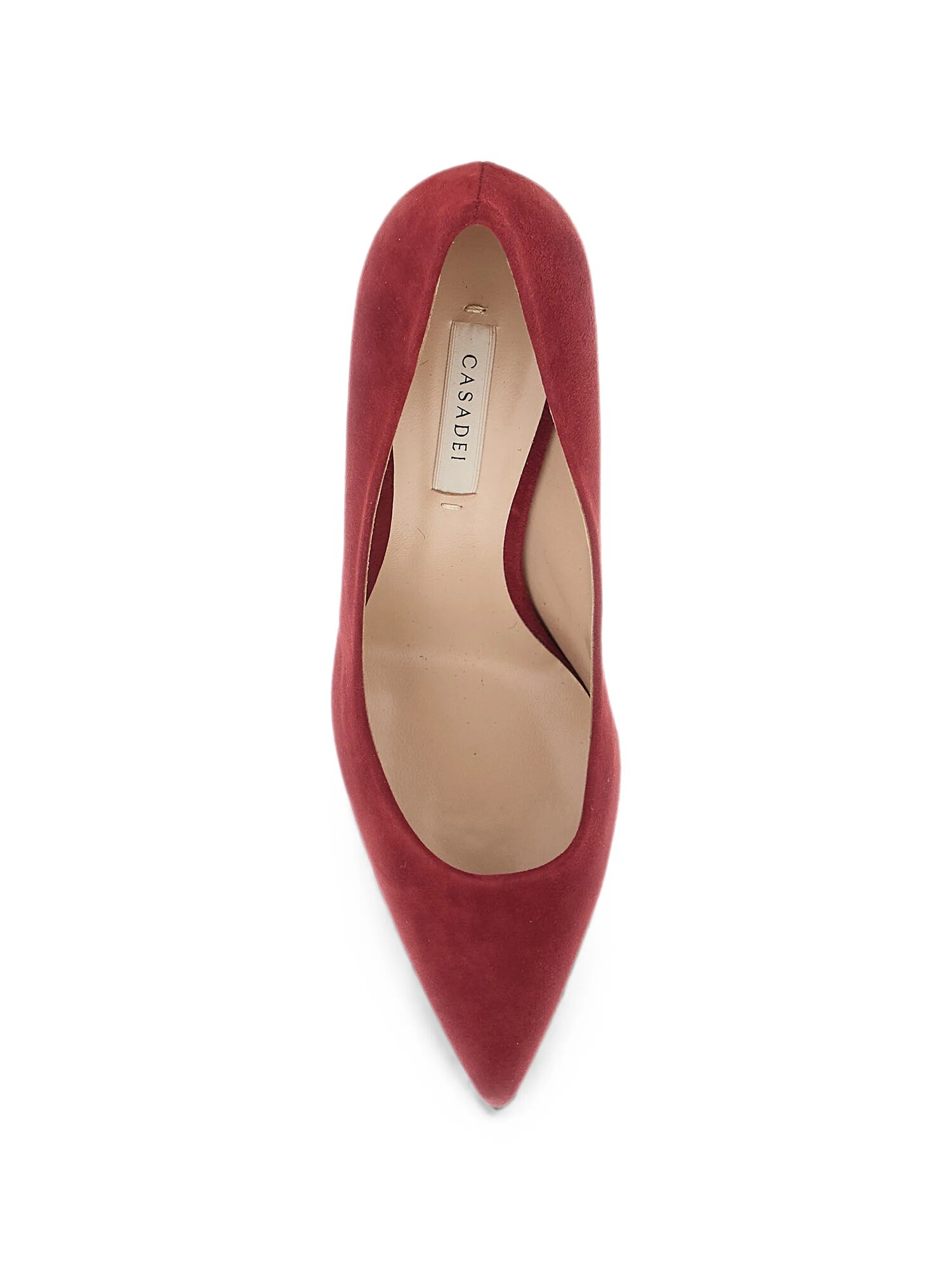 Туфли Casadei Pointed-toe suede pumps, размер 36 — фото 1