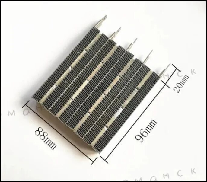 Нагревательный элемент для обогревателя 96X88X15мм 220-230V 2000W