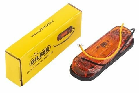 Фонарь габаритный малый желтый светодиод. GILBER