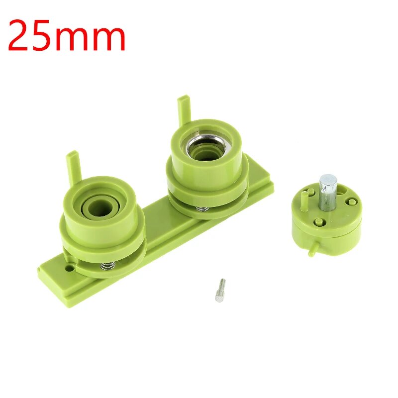 Формочки для значков 25mm, зеленые