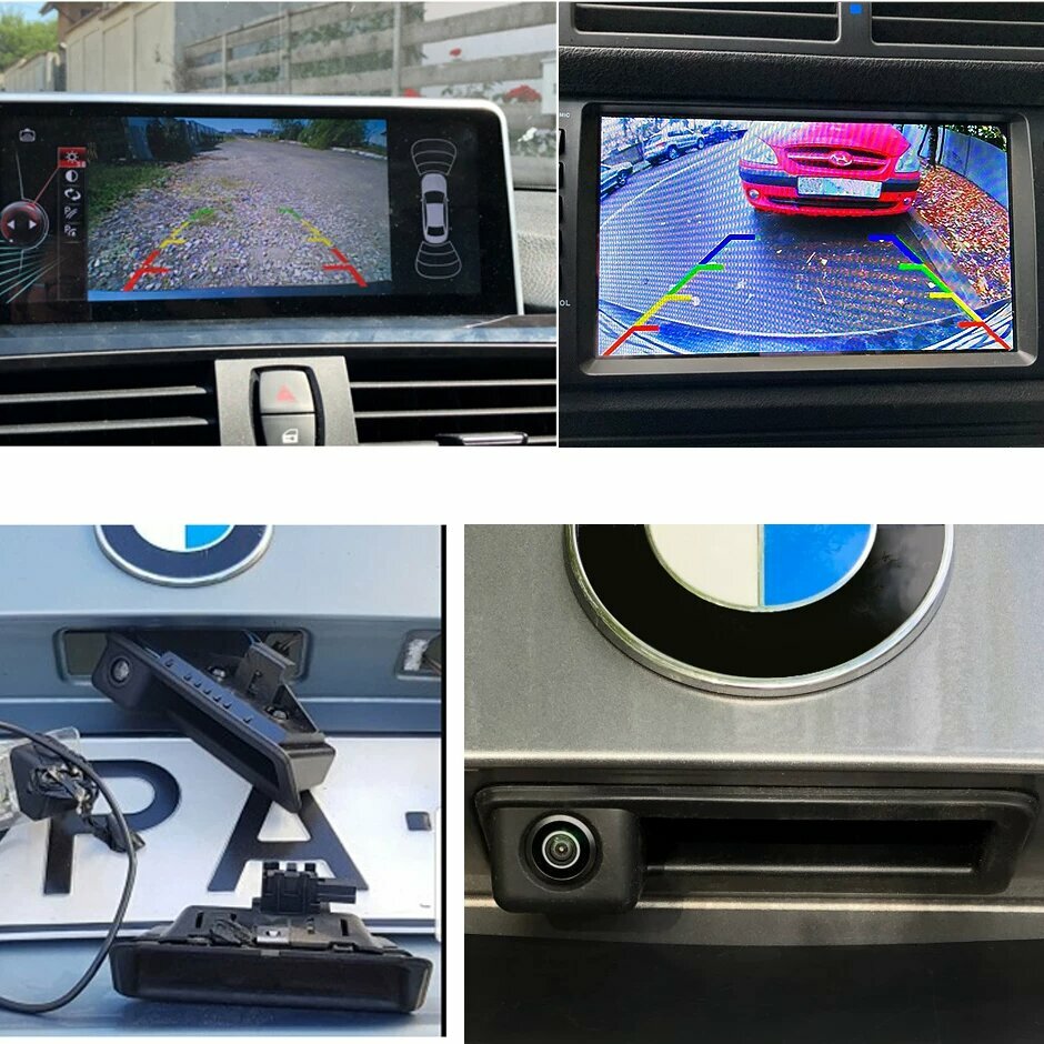 Передняя камера для багажника BMW 3 и 5 серий с звездным ночным видением для моделей E92 E60 E90