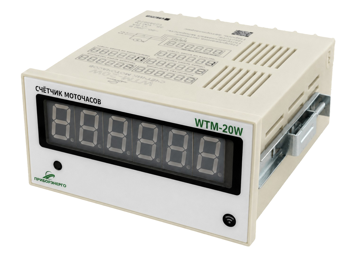 Счетчик моточасов WTM-20 + Wi-Fi, арт. НФ-00001004, НТК приборэнерго